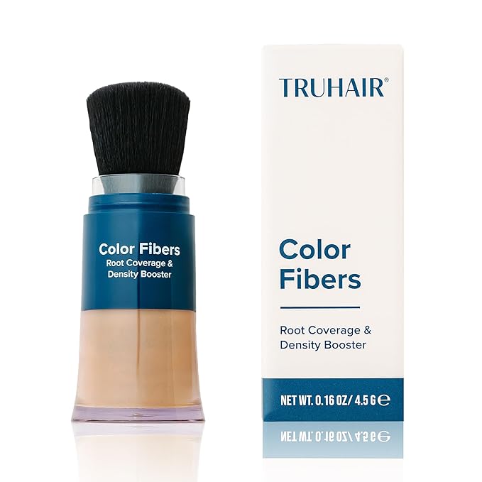 Amazon.com: TRUHAIR Color Fibers Root Coverage & Density Booster ...
