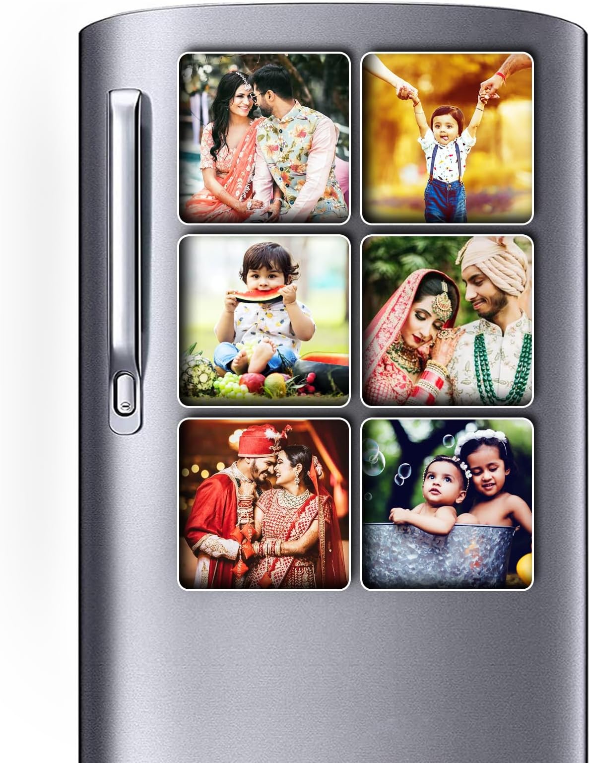 Buy XOXOMags 9 Photo Fridge Magnets - Turn your photos into fridge ...