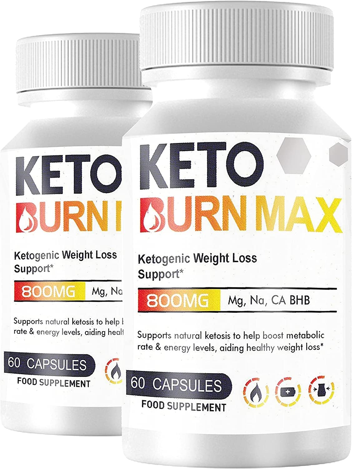 Keto Burn Max - Ketogenic - Best Weight Loss Support - 120 Capsules ...