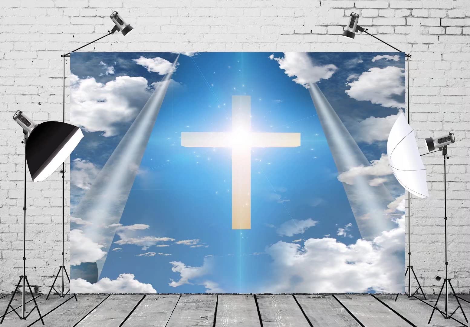 Christian Background Blue