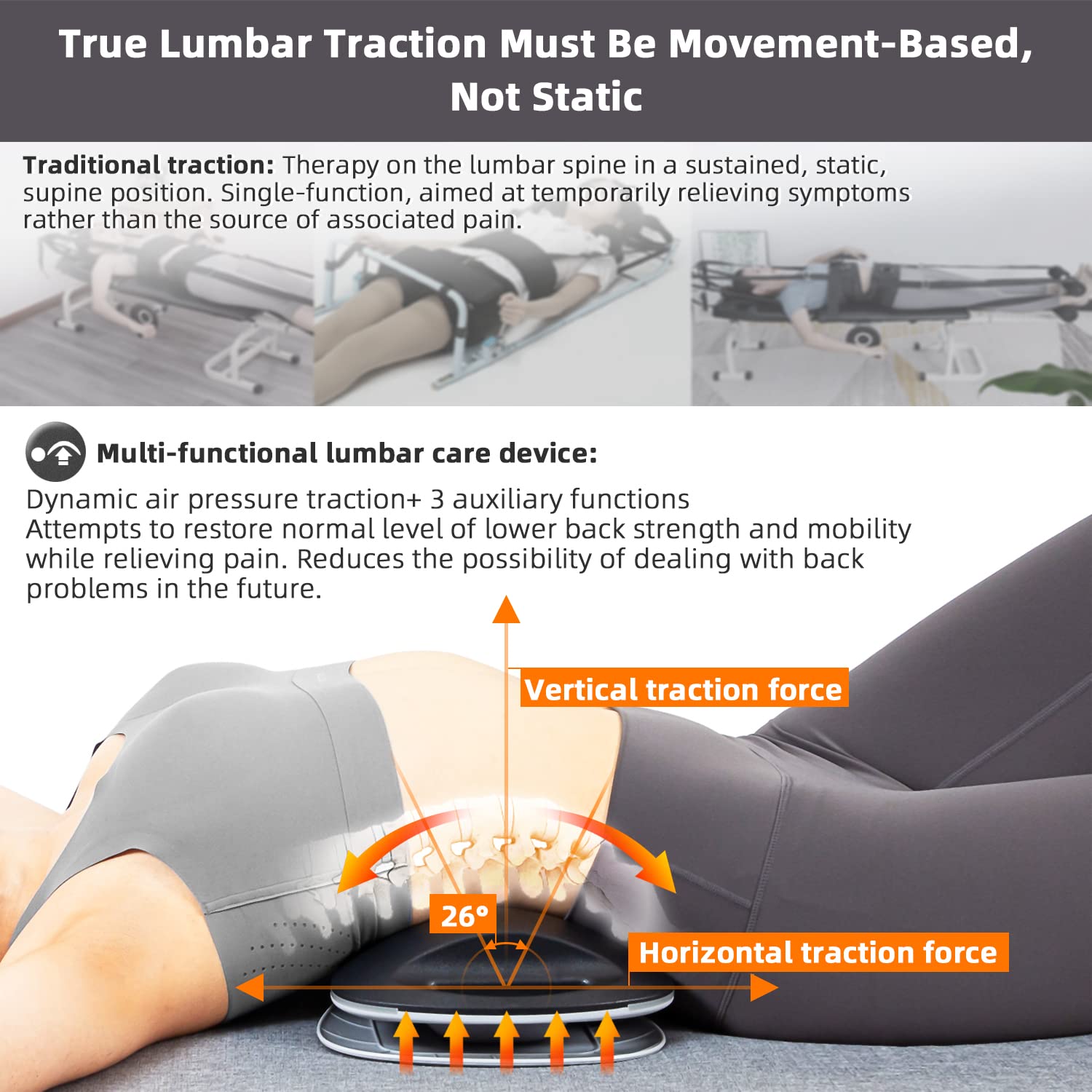 Supine Lumbar Traction Spinal Decompression | Nelson And Nelson