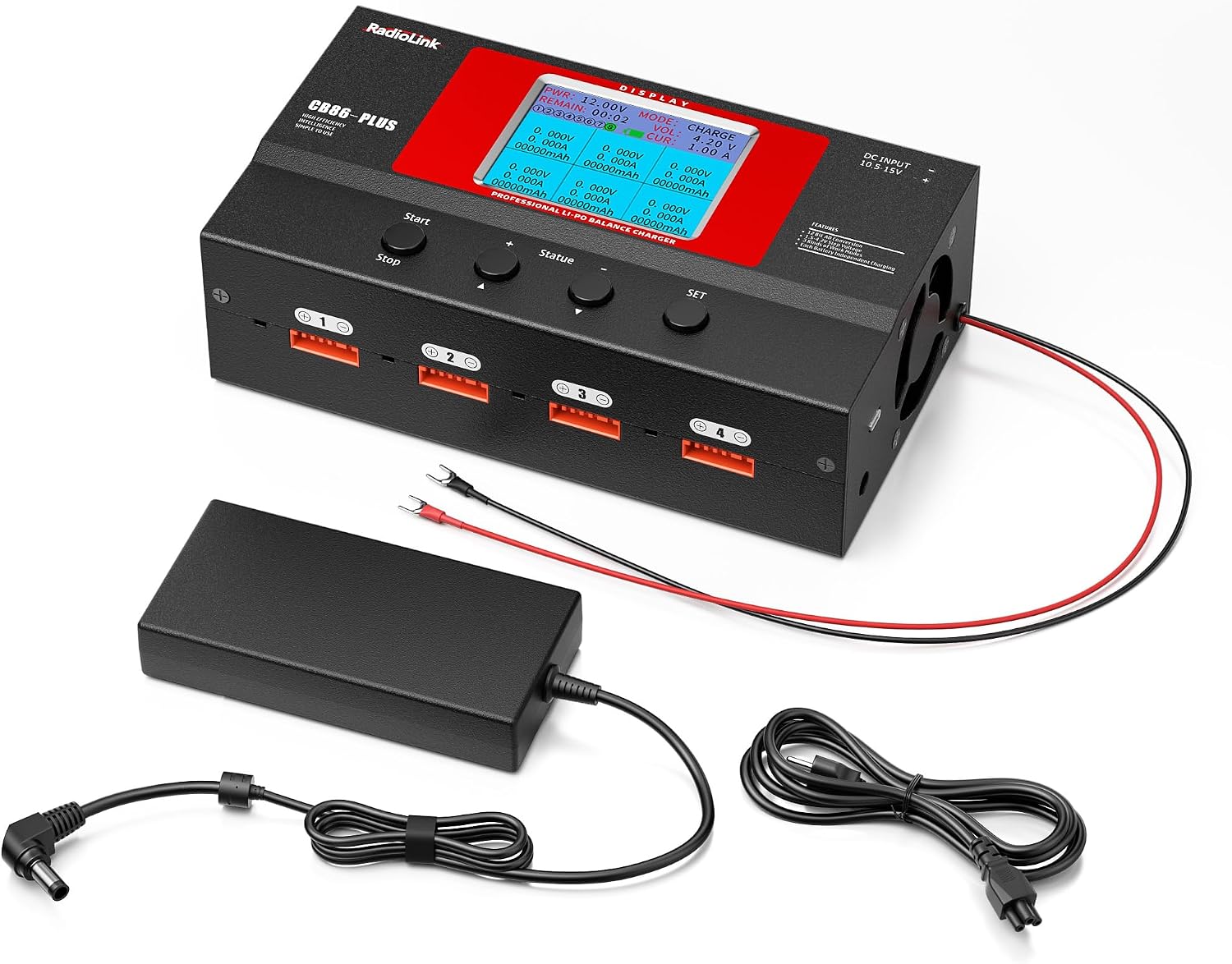 Amazon.com: Radiolink CB86-PLUS RC Lipo Balance Smart Charger ...