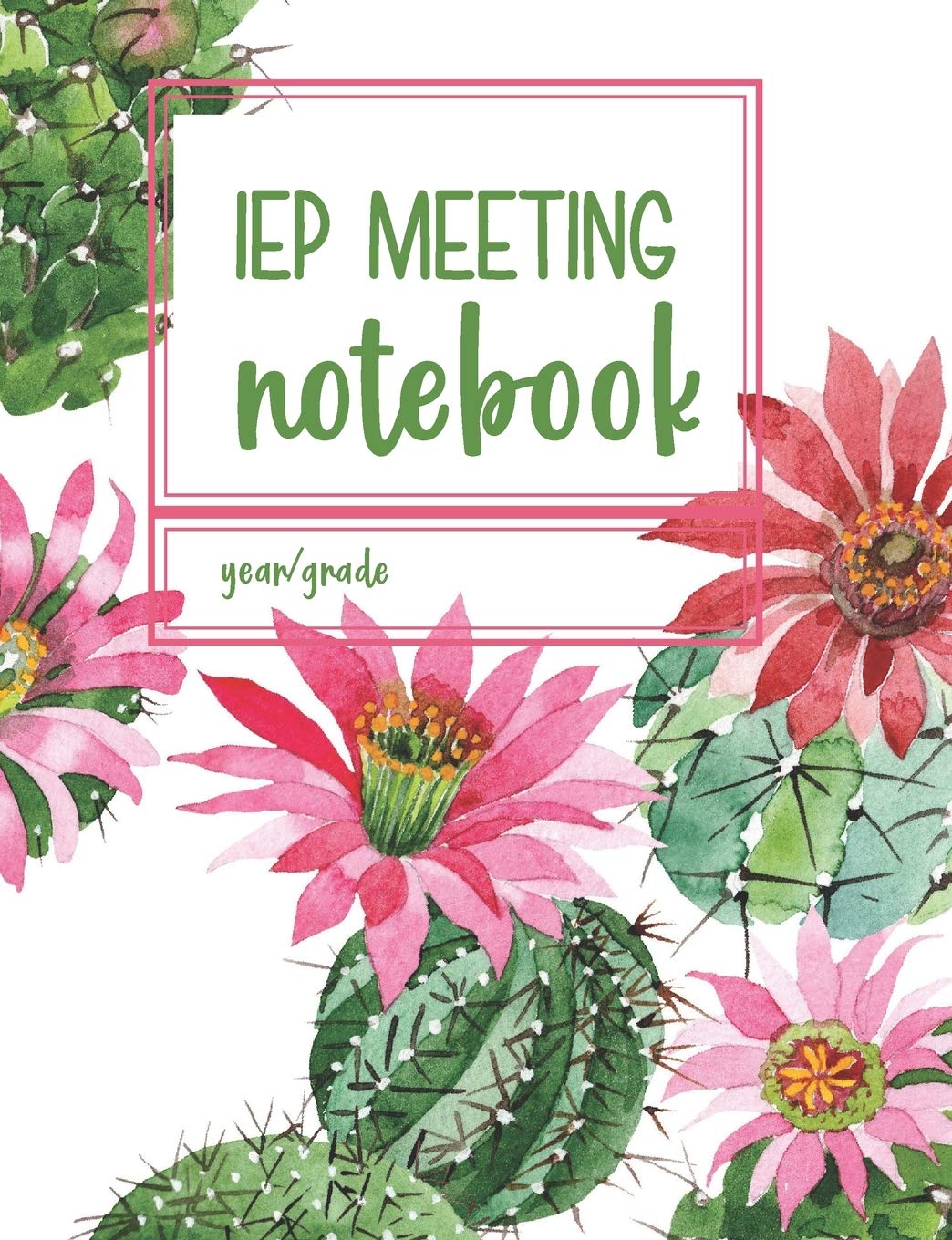 Amazon.com: IEP Meeting Notebook: Parent Planner Makes IEP Process ...