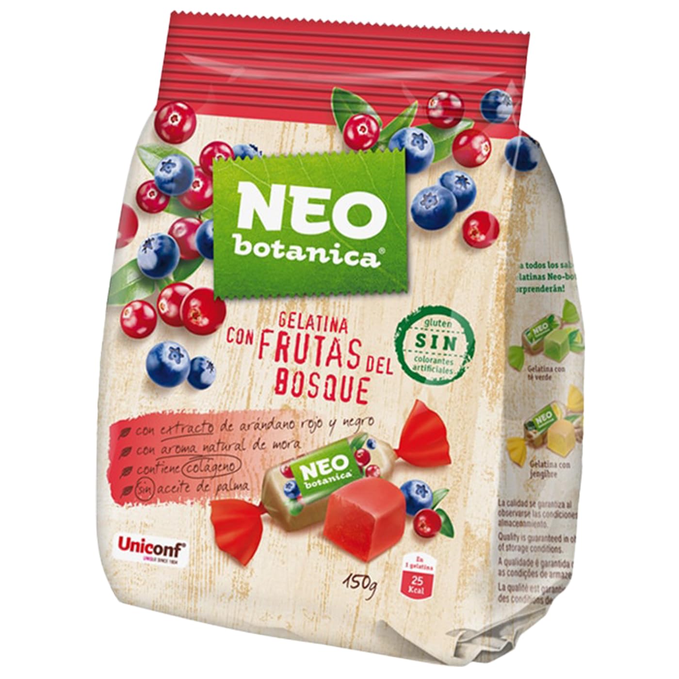 Amazon.com : Neo Botanica Forest Berries Jelly Candies 150g - Sweet ...