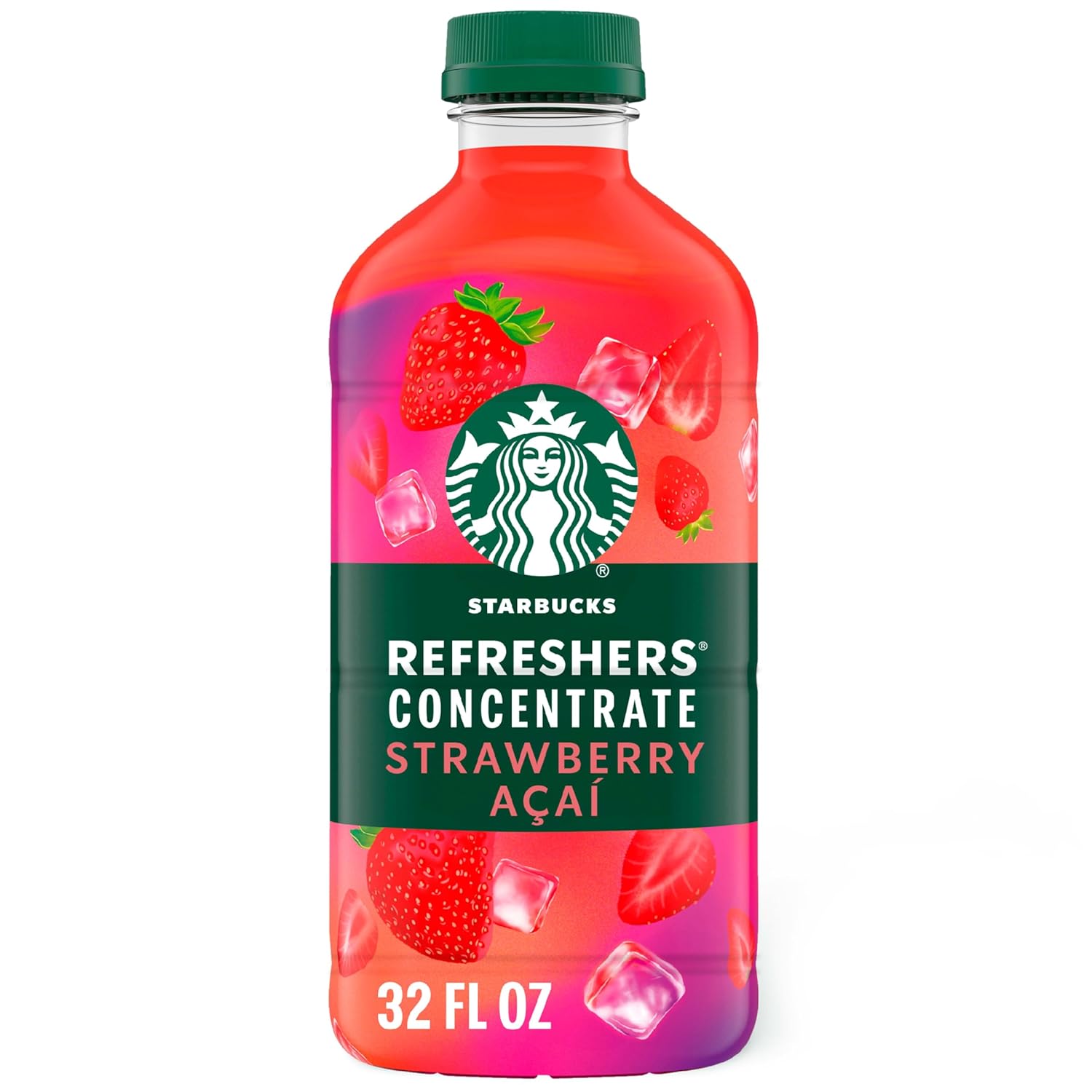 Amazon.com : Starbucks Refreshers Concentrate Strawberry Acai ...