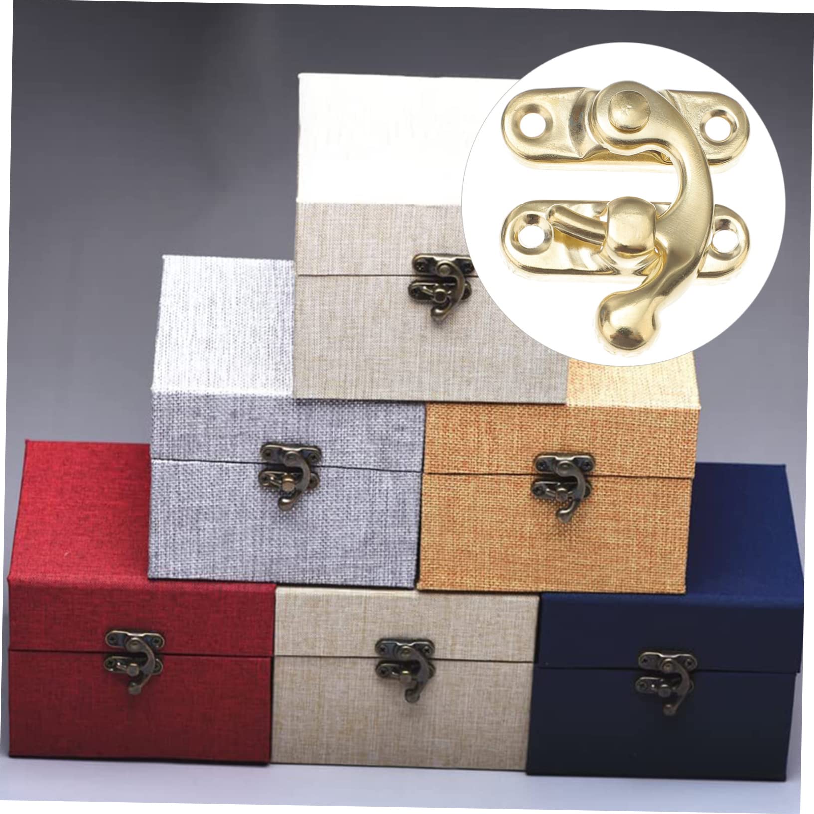 Antique Wooden Box Hardware
