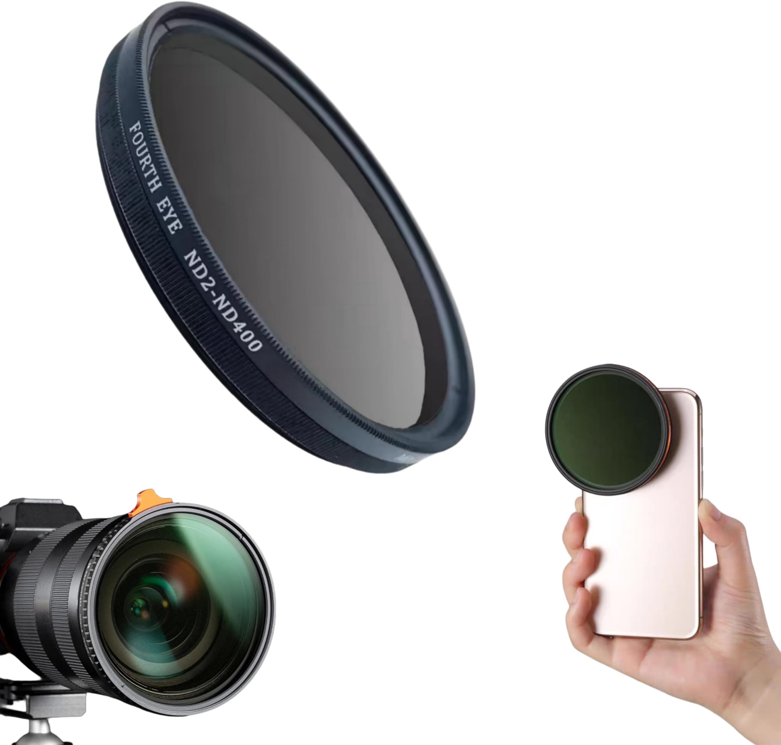 Buy GetZget® Nd Filters ND2-400ND Roatatable Lens Compatible with ...