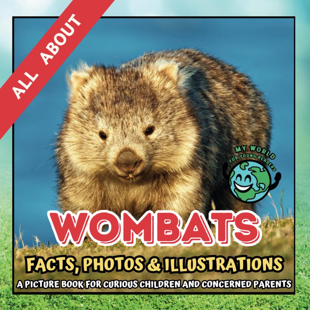 All about Wombats | Facts, Photos and Illustrations: A Picture Book for ...