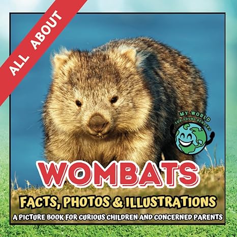 All about Wombats | Facts, Photos and Illustrations: A Picture Book for ...