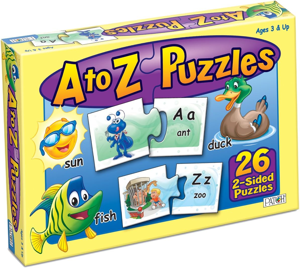 Amazon.com: Patch A to Z Puzzles : Toys & Games