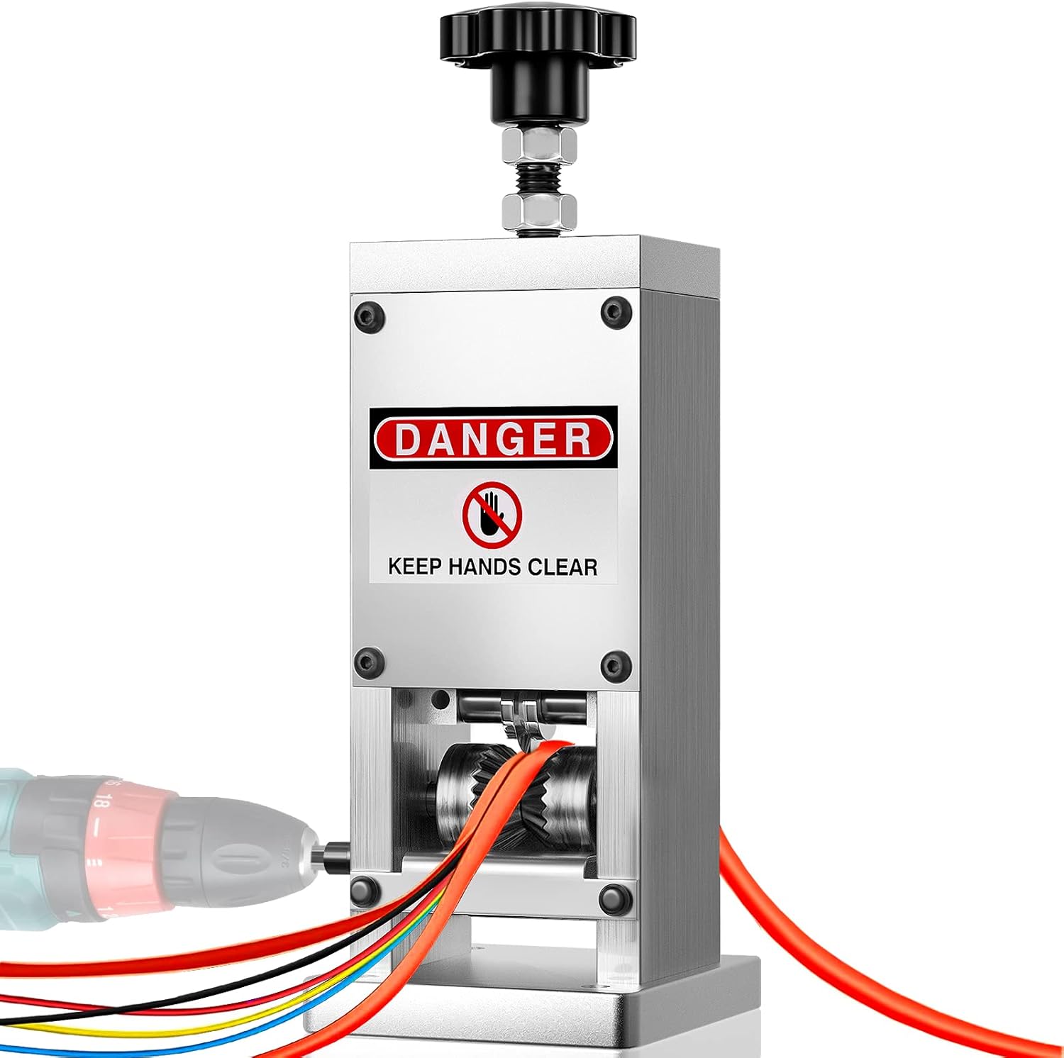 Manual Wire Stripping Machine- Drill Powered Wire Stripper Machine ...