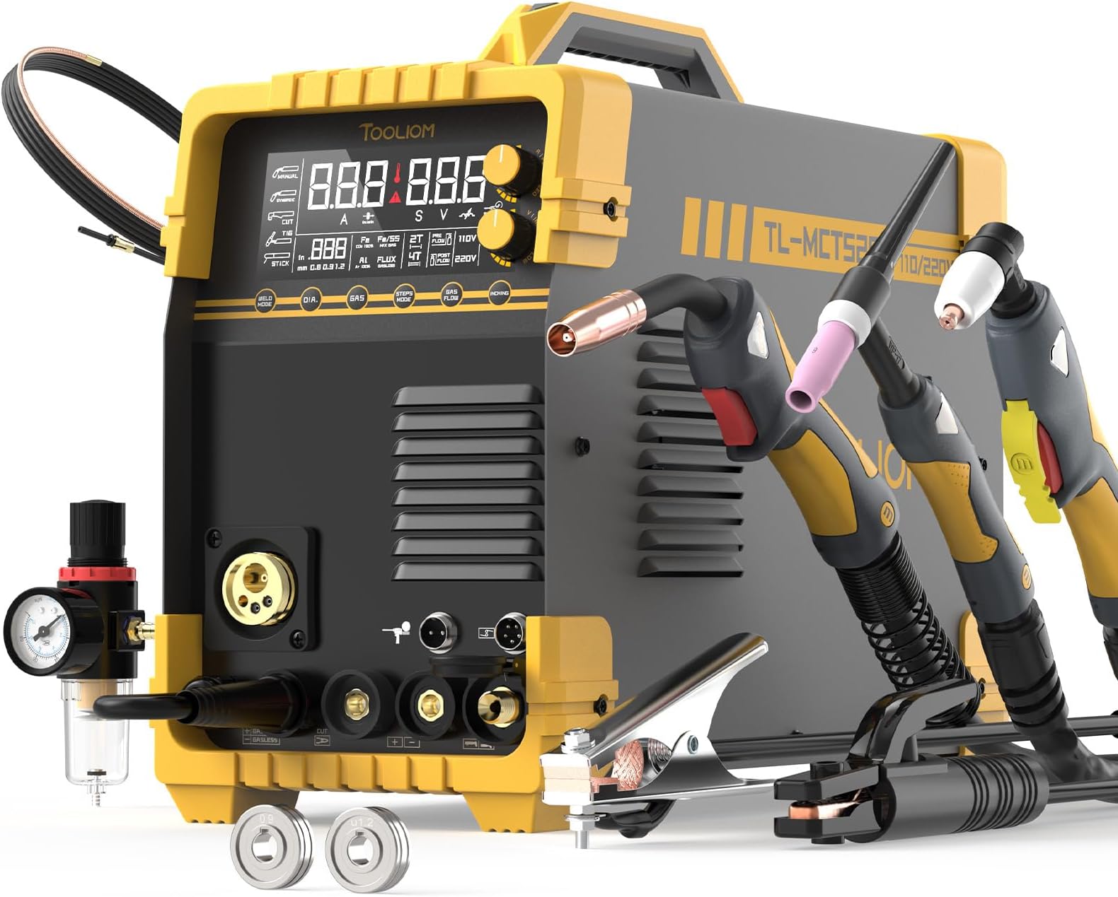 SSIMDER SD4050Pro 10 in 1 Welder Aluminum MIG Welder Pulse MIG/MAG/HF ...