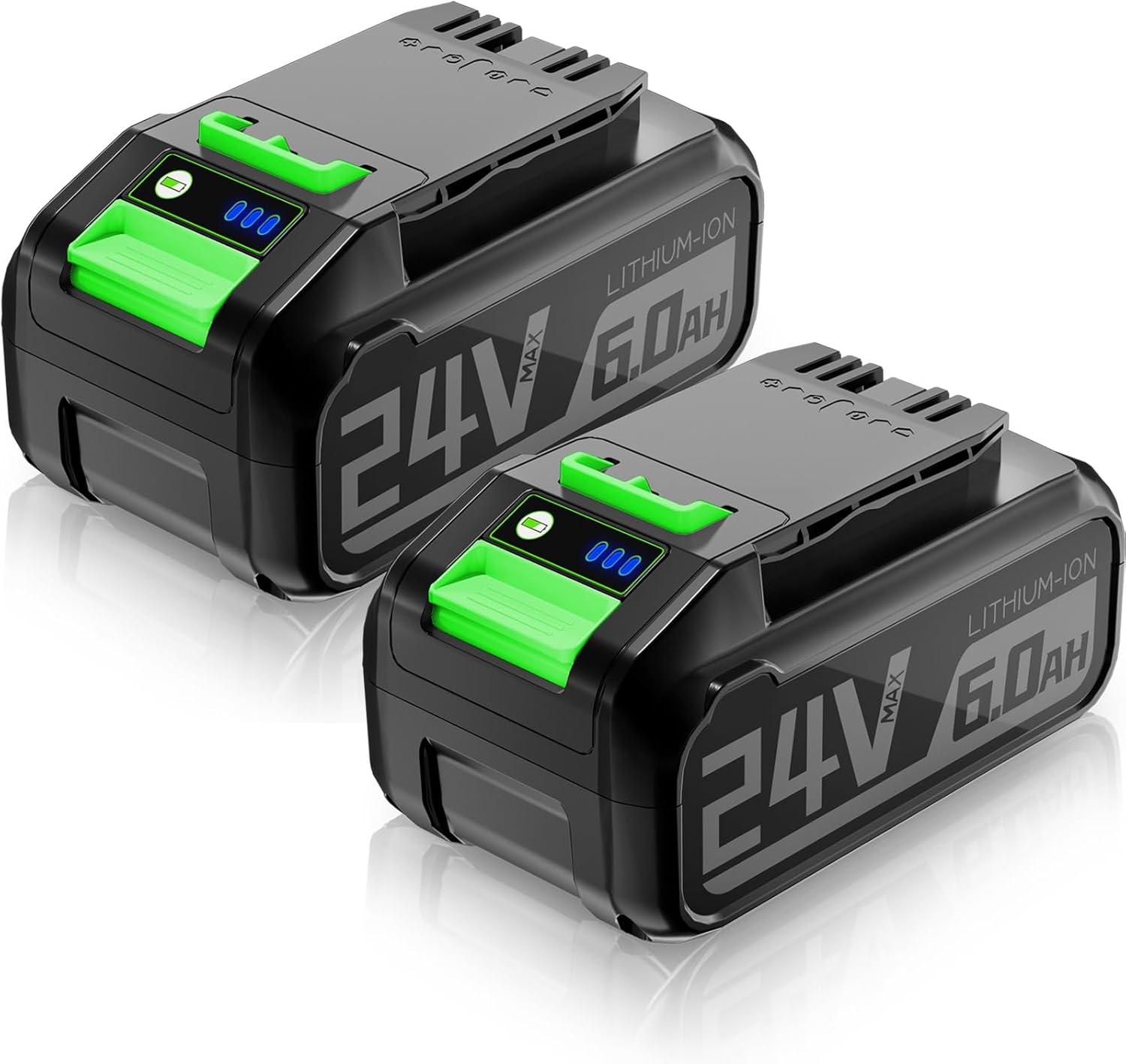 Amazon.com: Supowill 2Packs Replacement Battery for Greenworks 24V ...