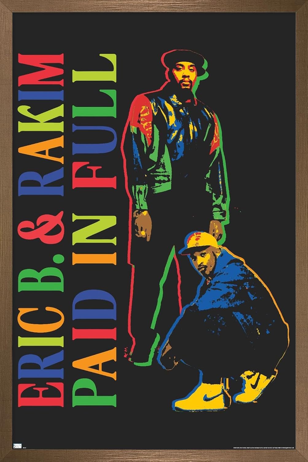Amazon.com: Trends International Eric B. & Rakim - Colorful Wall Poster ...