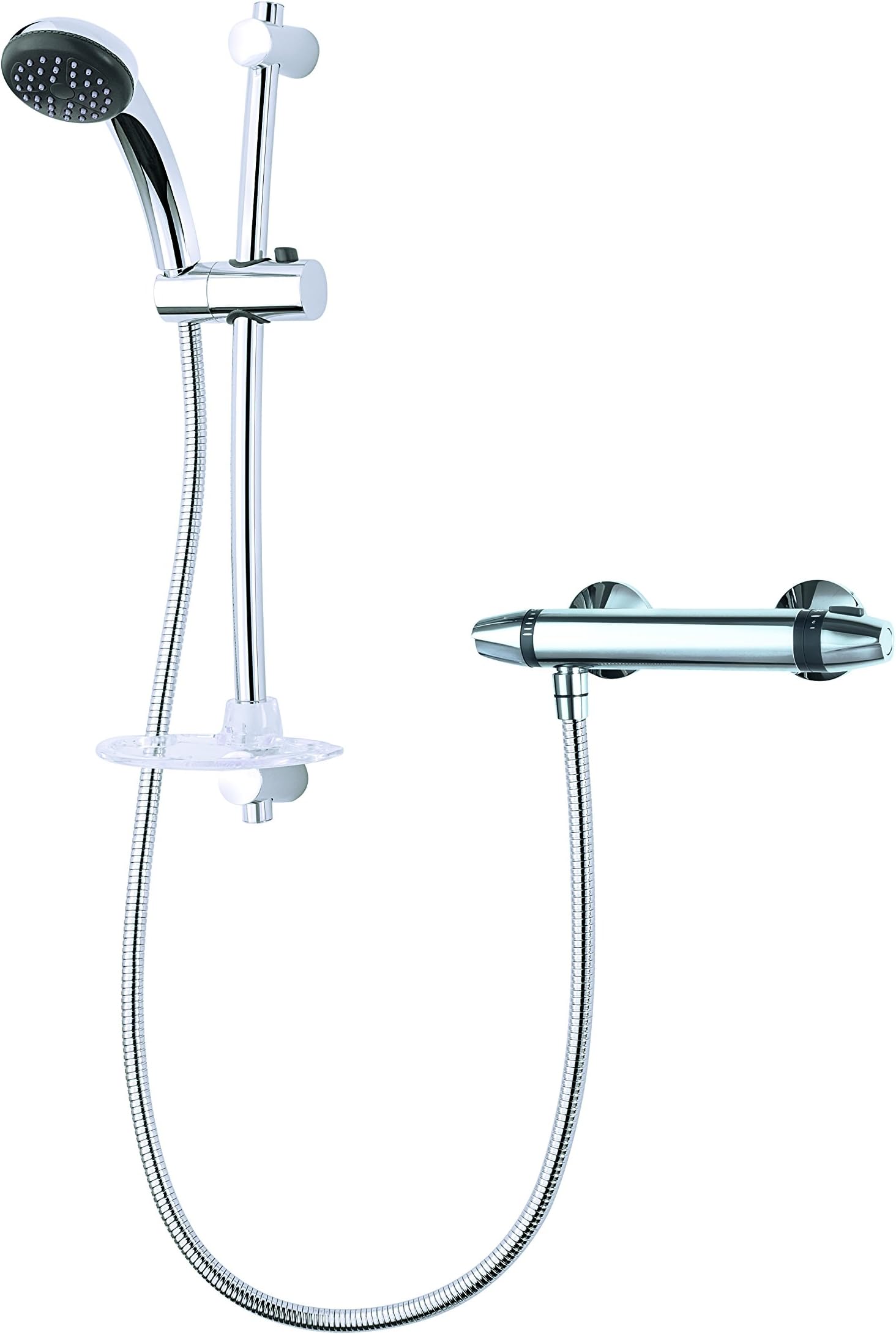 Triton Showers Asti Diverter Mixer | Chrome Mixer Shower| Thermostatic ...