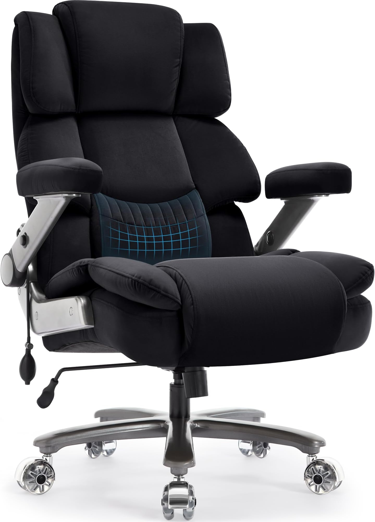 Amazon.com: Sweetcrispy Executive Home Office Desk Chair Ergonomic Big ...