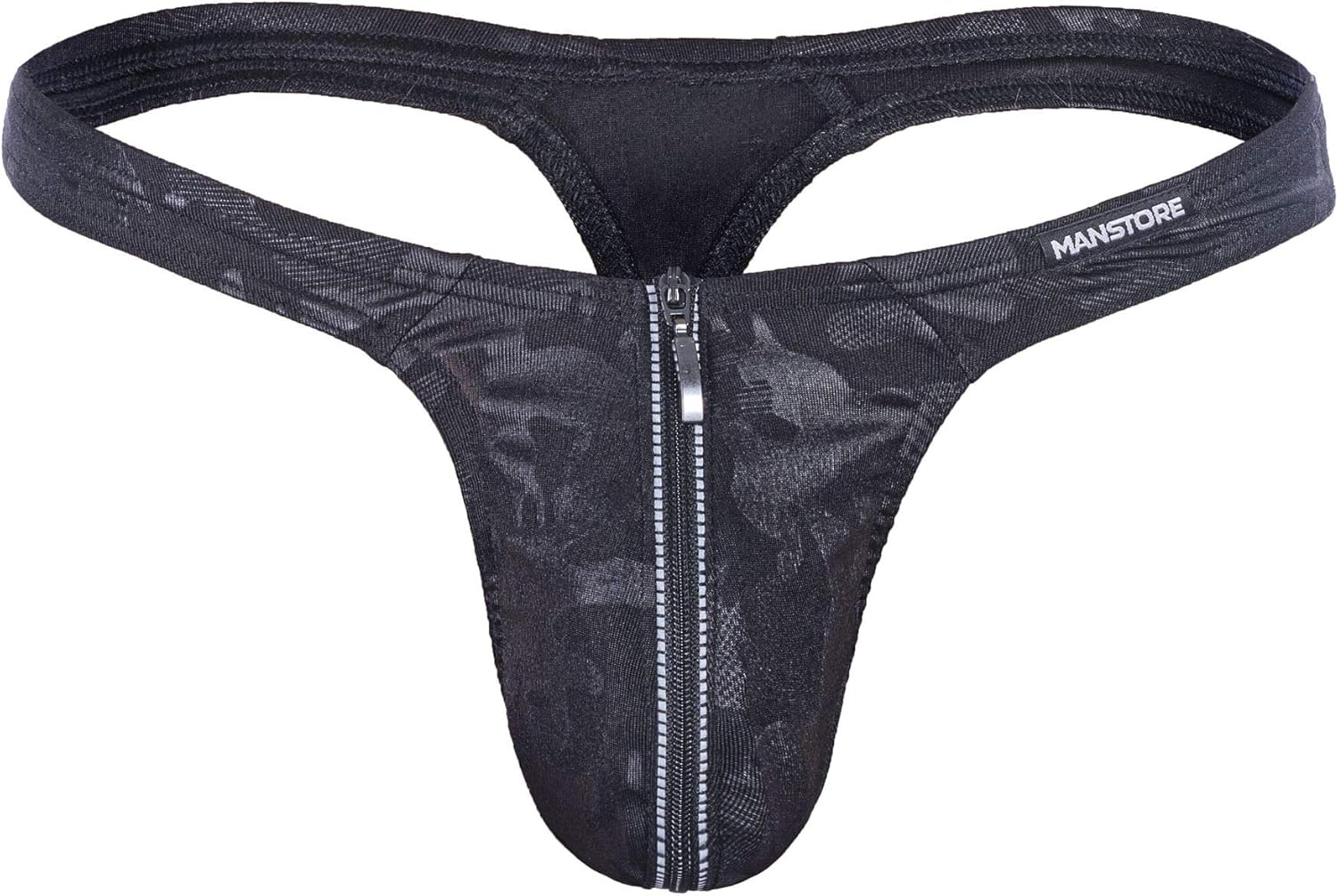 MANstore String Militaire Zipped String Noir M950: Amazon.fr: Vêtements ...