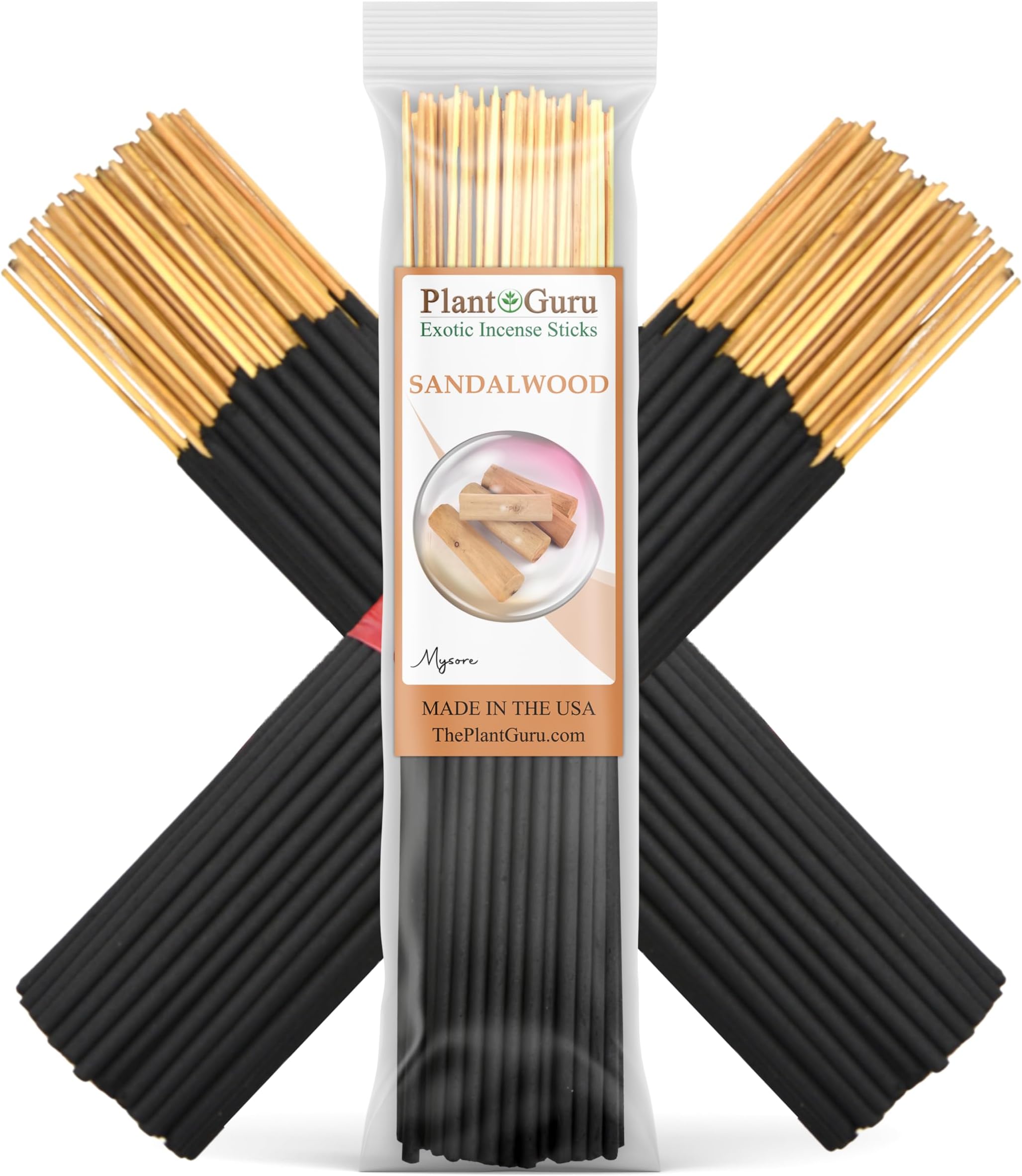 Amazon.com: Sandalwood Incense Sticks 11" - 1 Bundle 85 to 100 Sticks ...