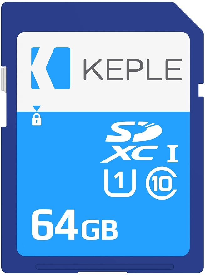 64GB SD Card Class 10 High Speed Memory Card Compatible with Canon EOS ...