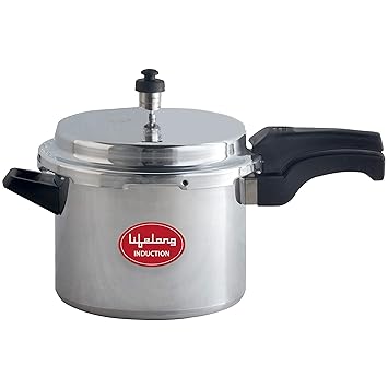 Buy Lifelong Outer Lid Pressure Cooker, 5 Litre (ISI Certified ...