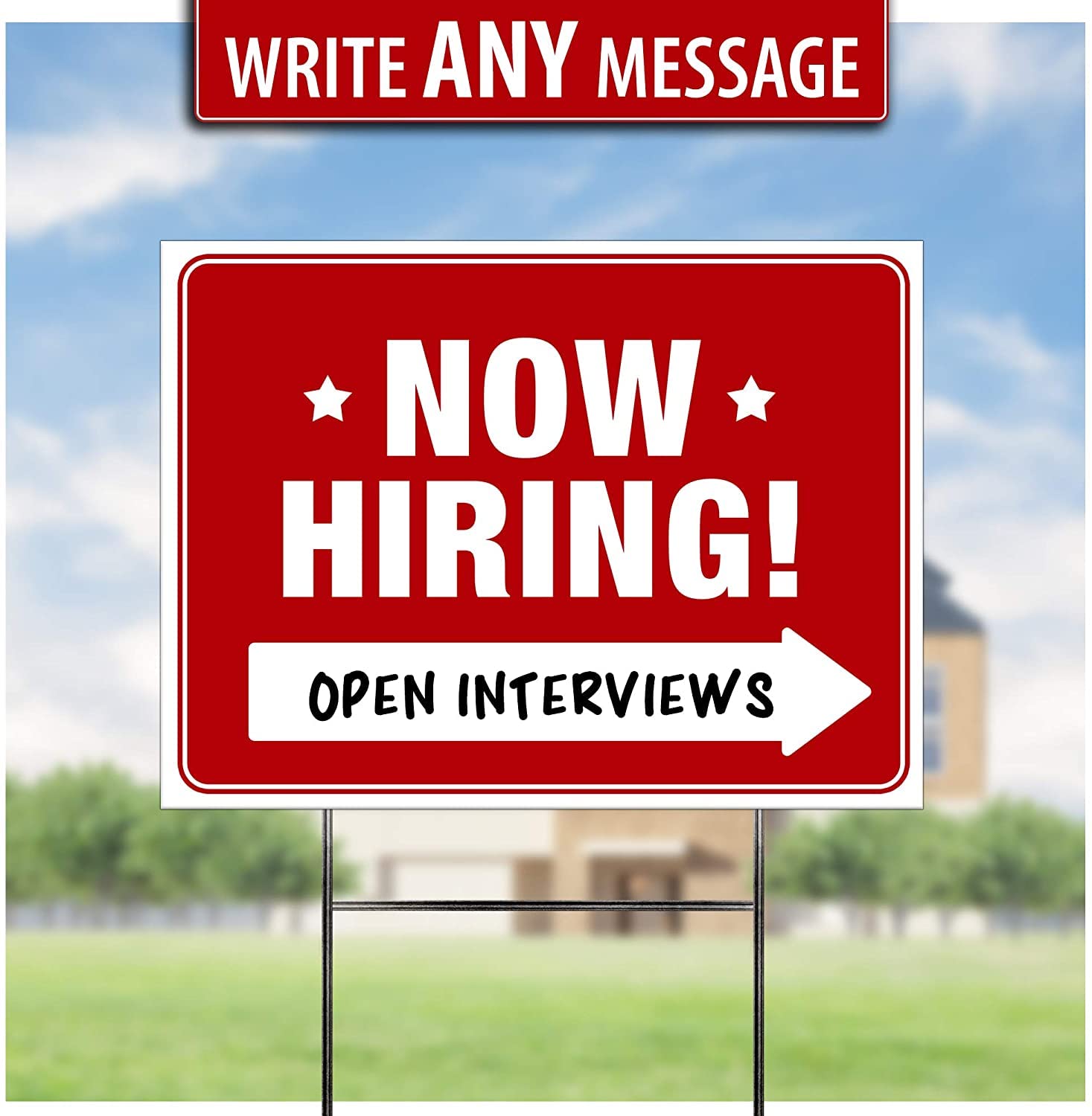 Now Hiring Sign Examples