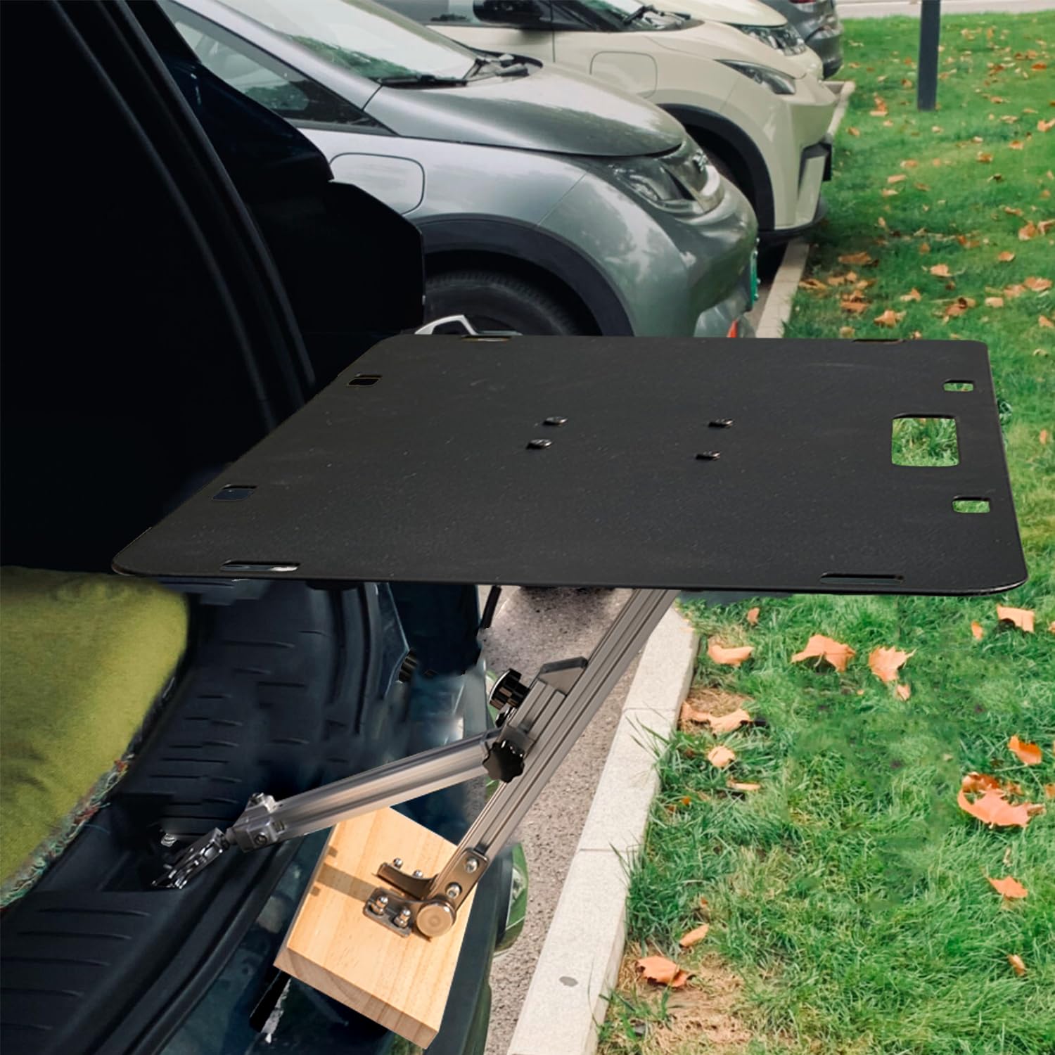 Amazon.com: ACTANCEN Tailgate Table for Vans and SUV,Car Trunk Table ...