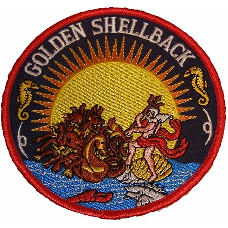 Amazon.com: U. S. Navy Shellback Patch Crossing The Line - Veteran ...