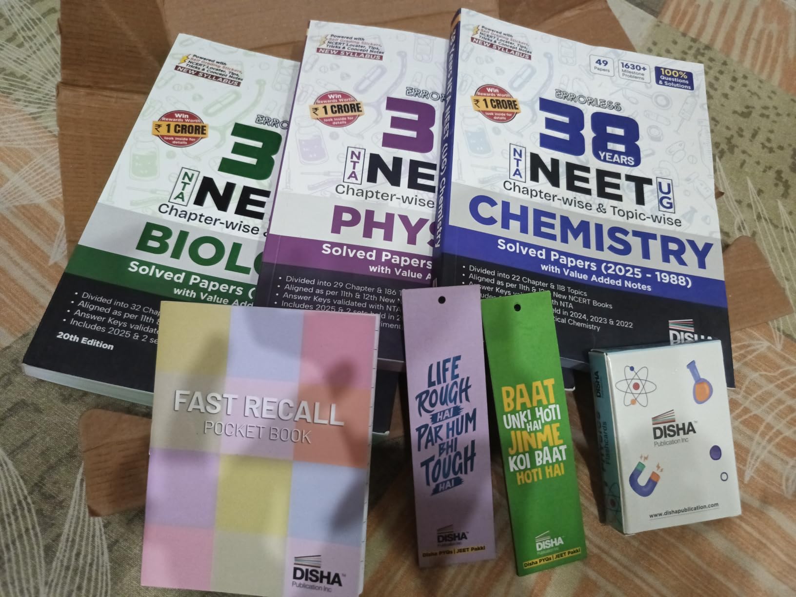 Disha Errorless 38 Years NTA NEET (UG) Chapter-wise & Topic-wise ...