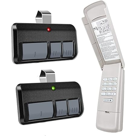 877MAX Keypad with 2 Pack 893MAX Remote, Fit for All Liftmaster ...