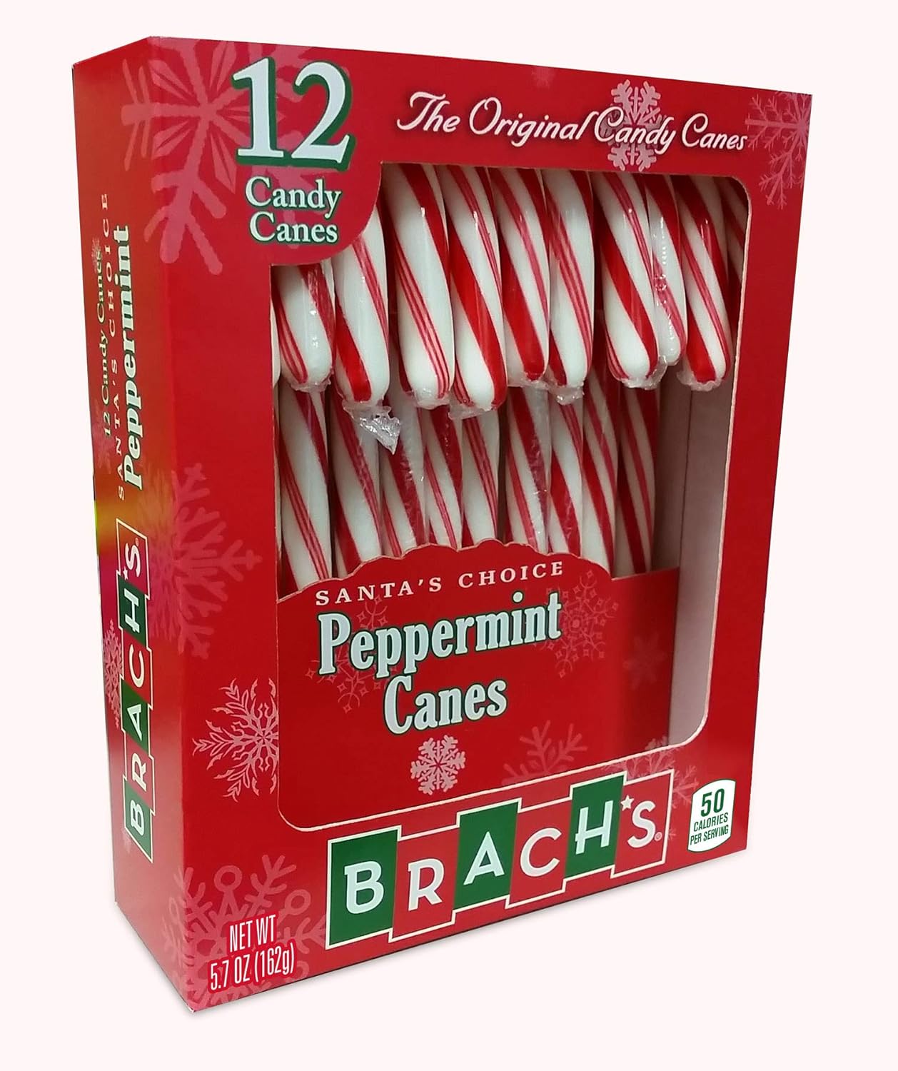 Ferrara (1) Box Brach's Peppermint Flavor Candy Canes - 12pc ...