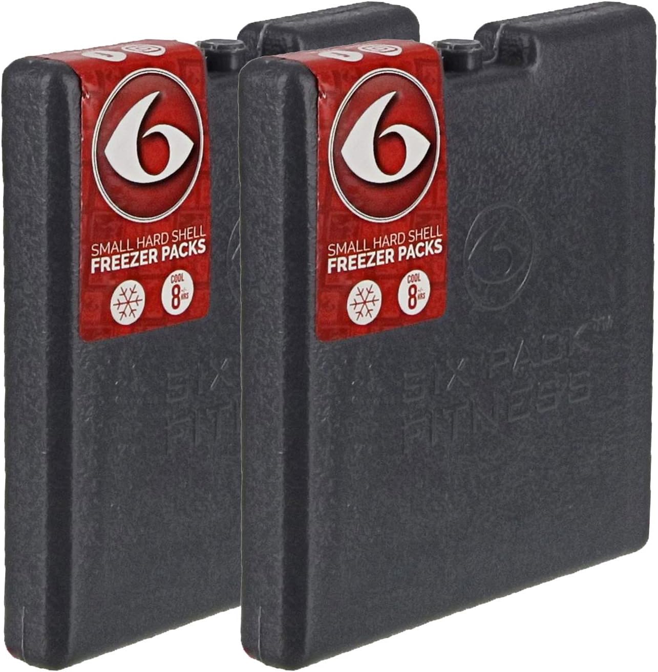6 Pack Bags Hardshell Freezer Packs 2-Pack long lasting cold freezer ...