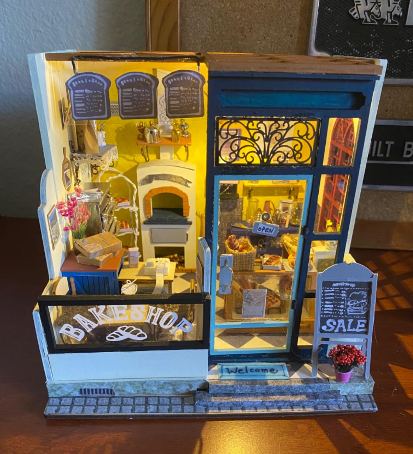 $9/mo - Finance RoWood DIY Miniature Dollhouse Kit, Tiny House Model ...