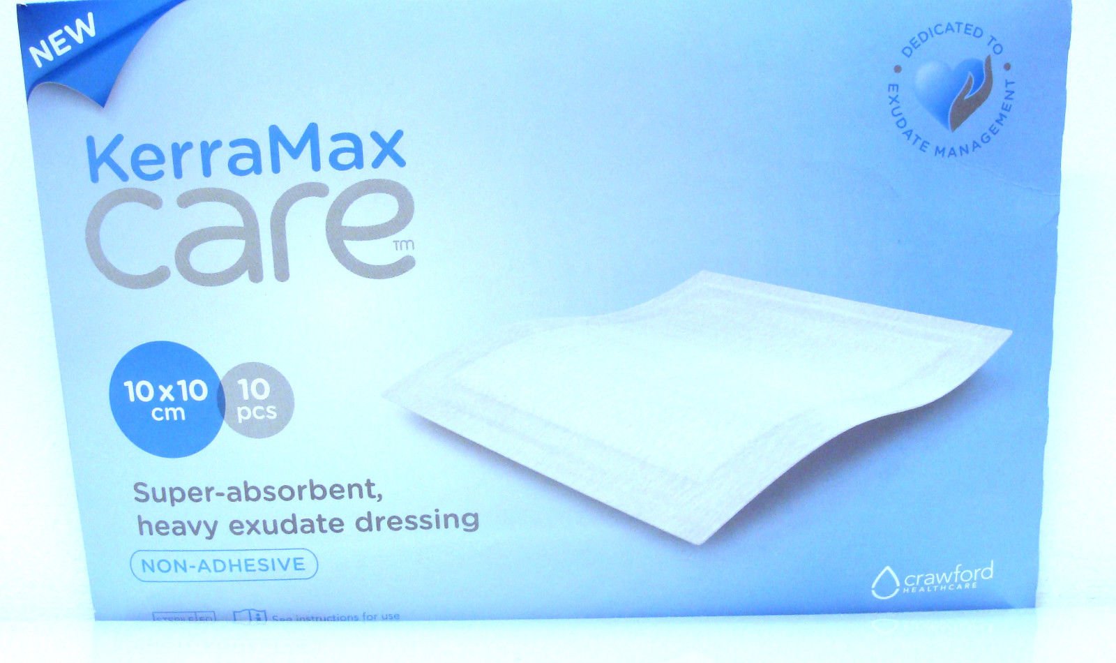 Kerramax Care Dressing,pack of 10, 10cm x 10cm : Amazon.co.uk: Health ...