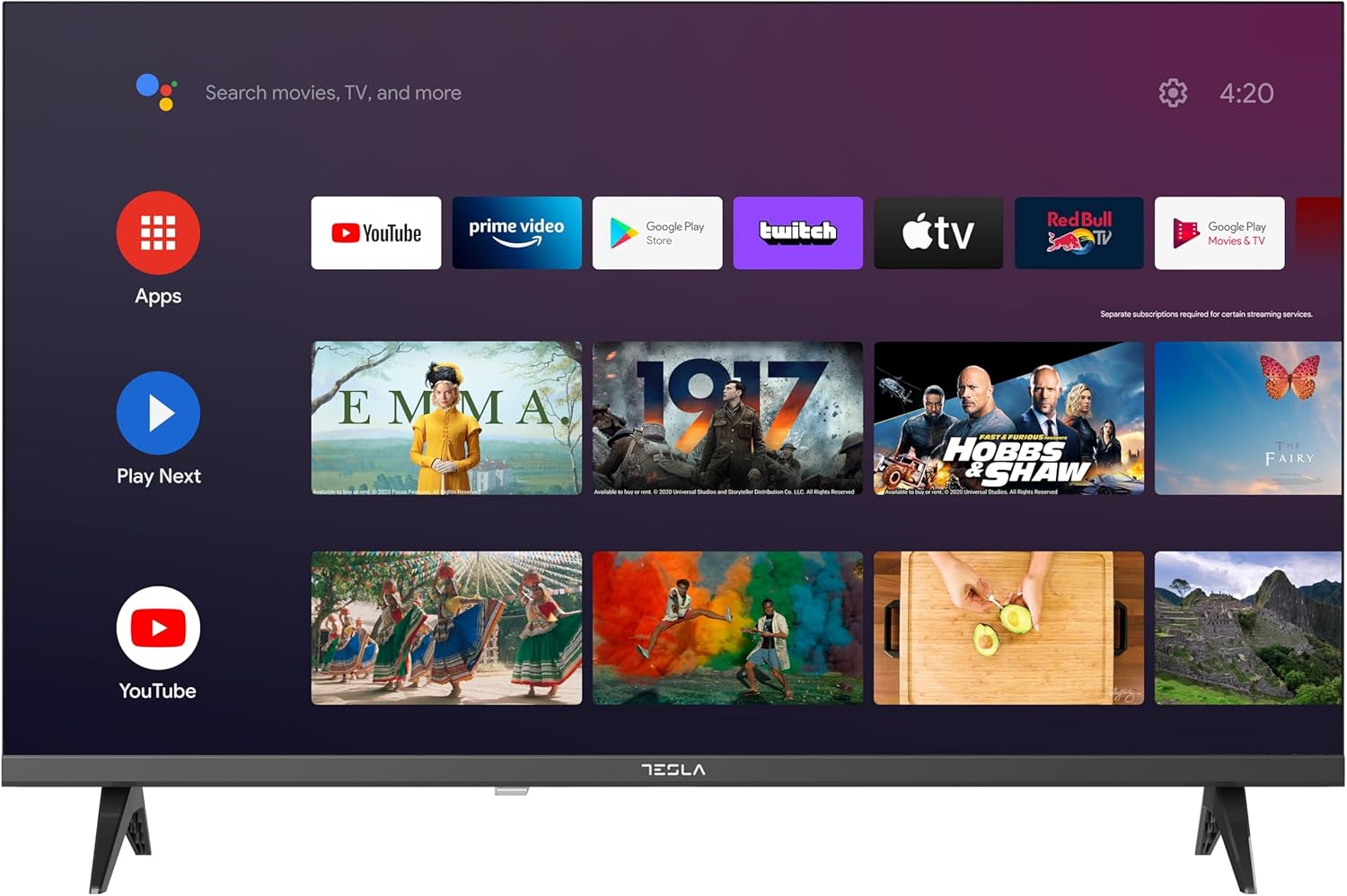 TESLA 32 inch Smart TV (81 cm, television with Android TV 11, Hey ...