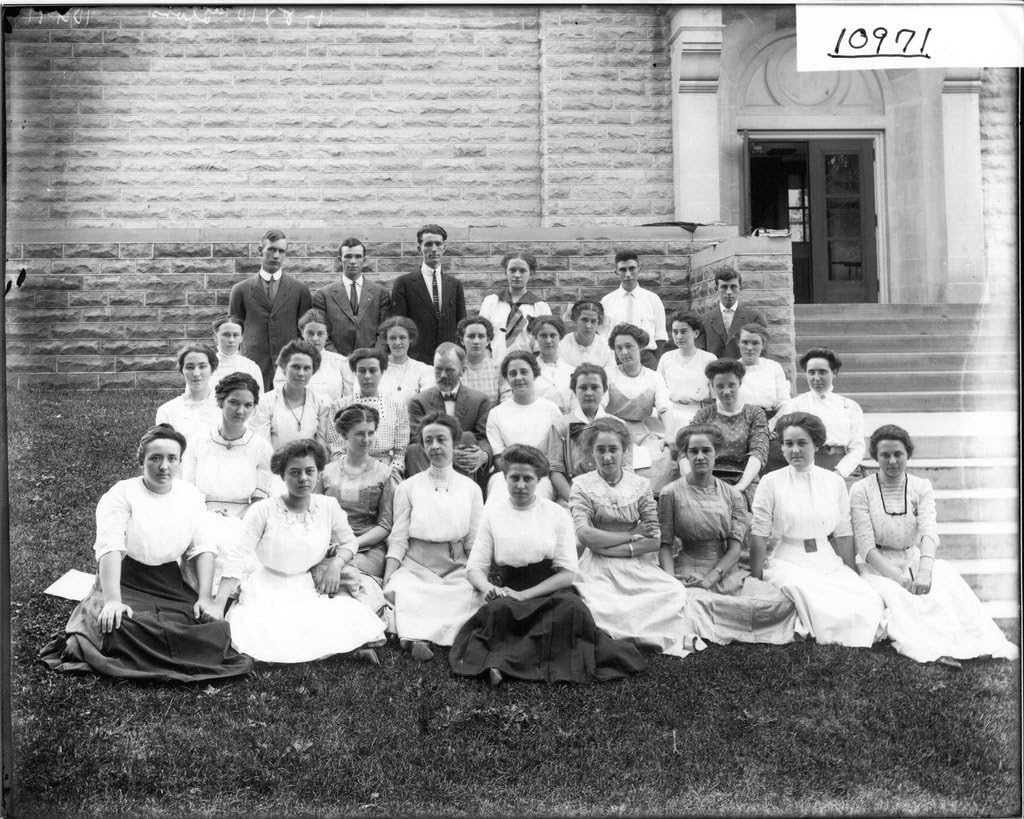 Poster Class of Professor Thomas Lytle Feeney Outside McGuffey Hall ...