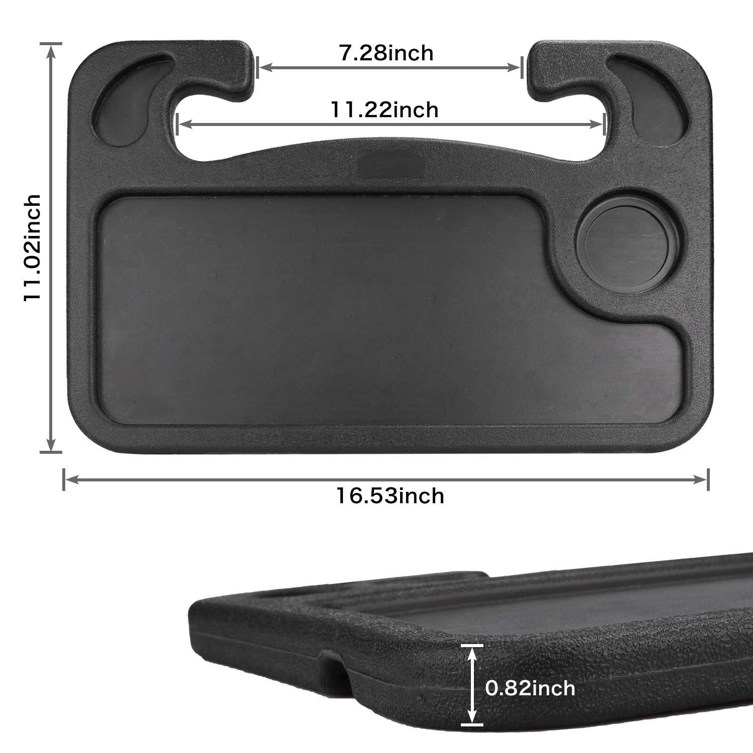 Snapklik.com : JUSTTOP Car Steering Wheel Desk For Laptop,Multipurpose ...