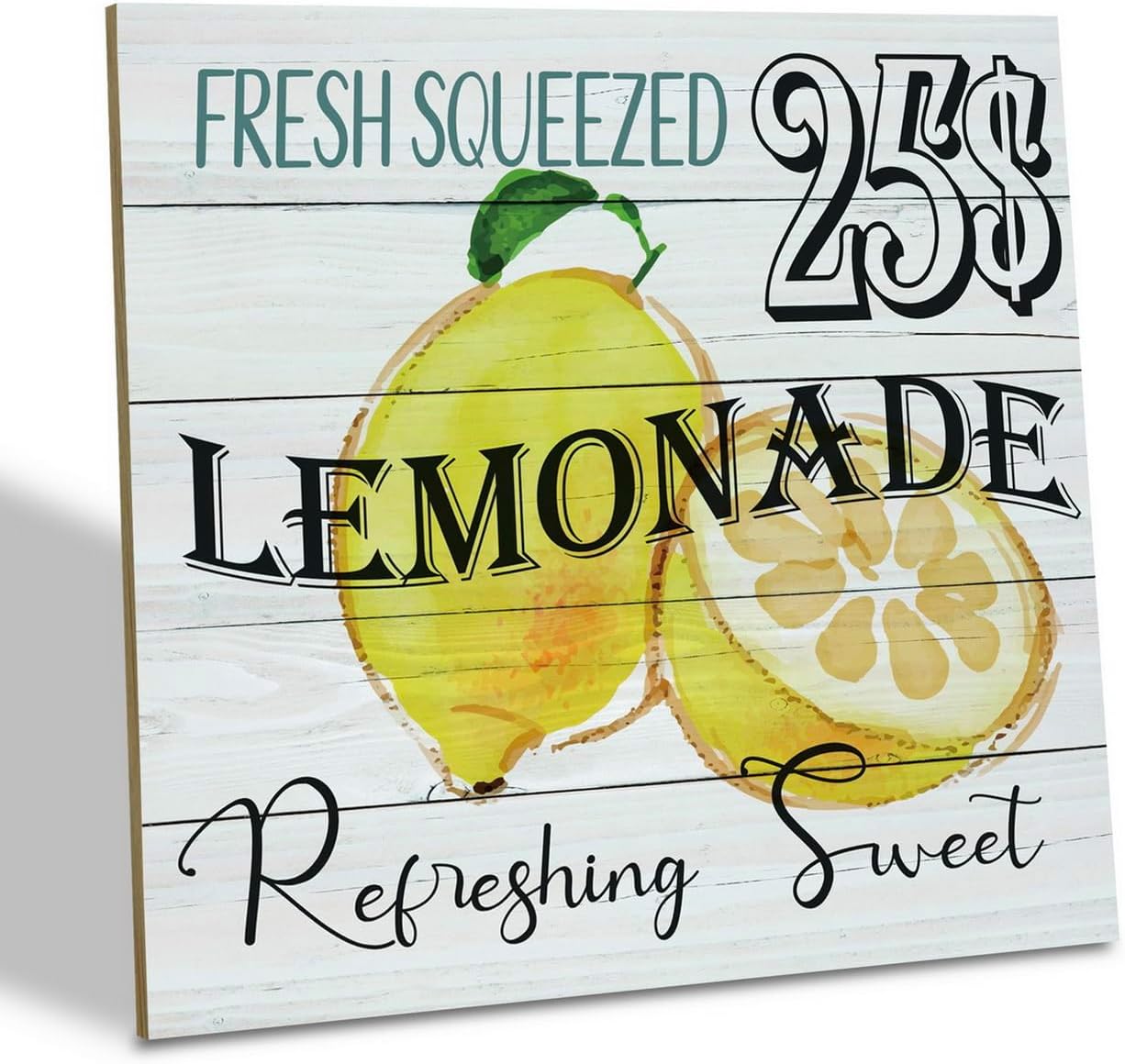 Amazon.com: Lemonade Wood Sign, Lemonade Refreshing Sweet Sign, Wood ...