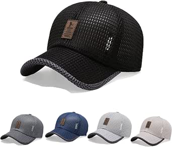 QUROXO Summer Outdoor Casual Baseball Cap, 2023 New Summer Mesh ...