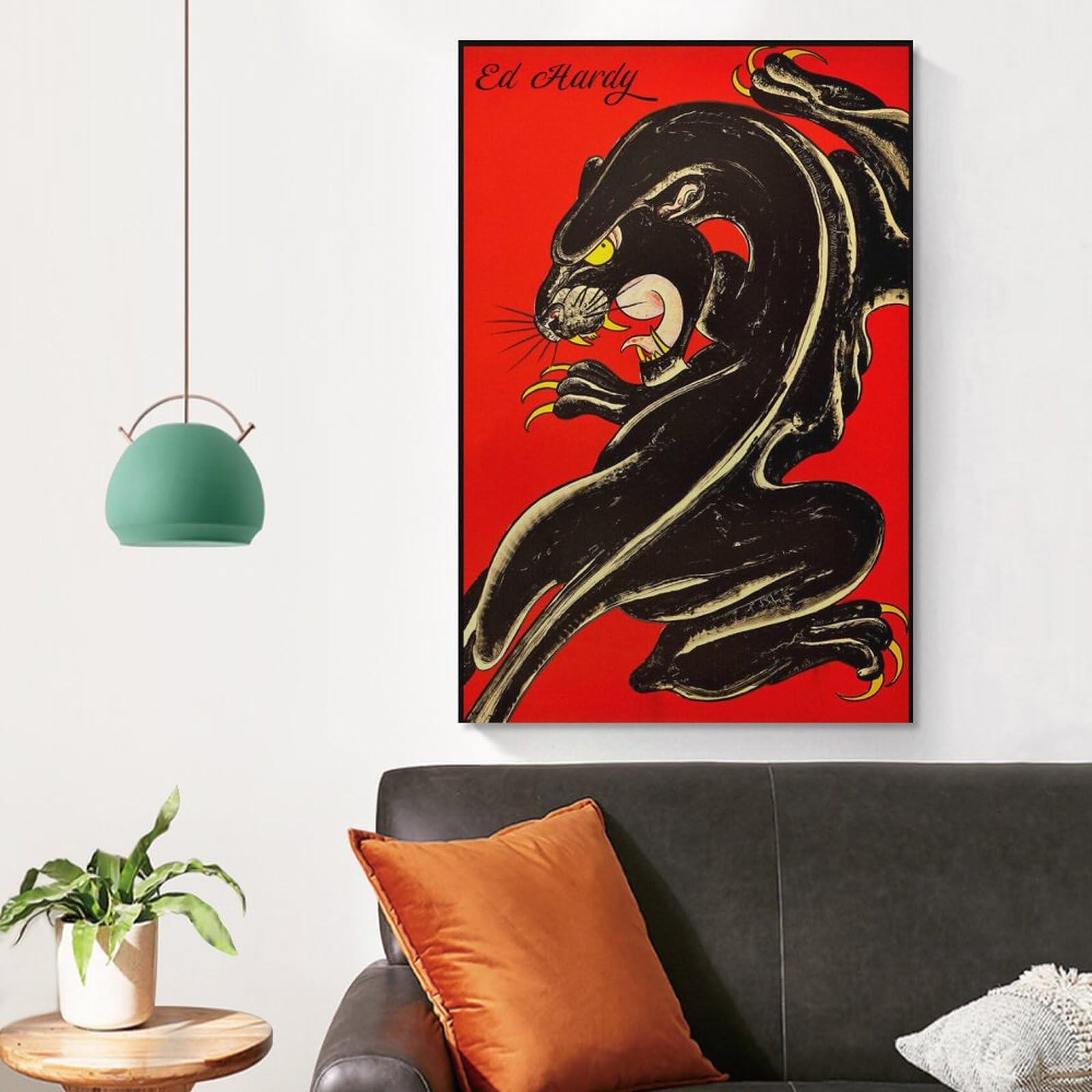 Ed Hardy Panther Poster