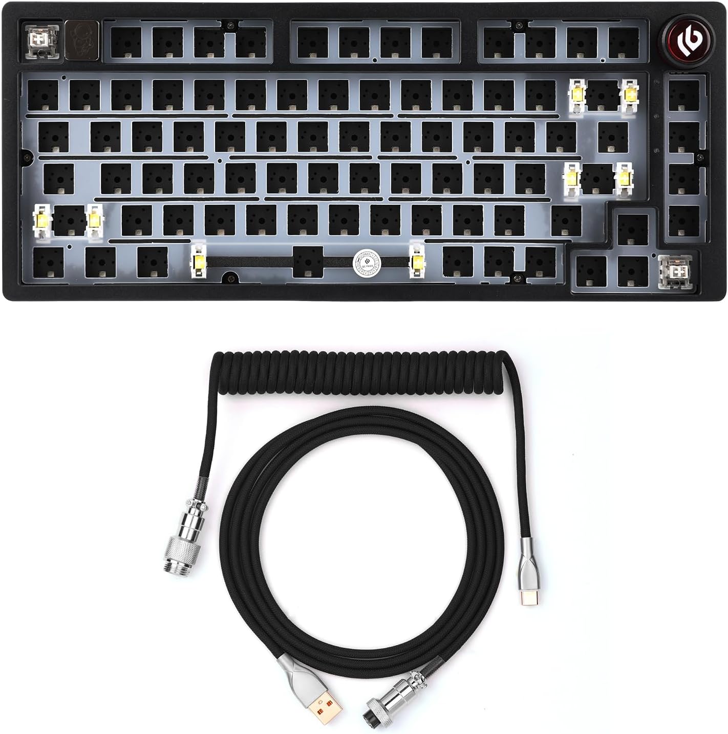 Amazon.com: EPOMAKER x LEOBOG Hi75 Aluminum Alloy Wired Gaming Keyboard ...