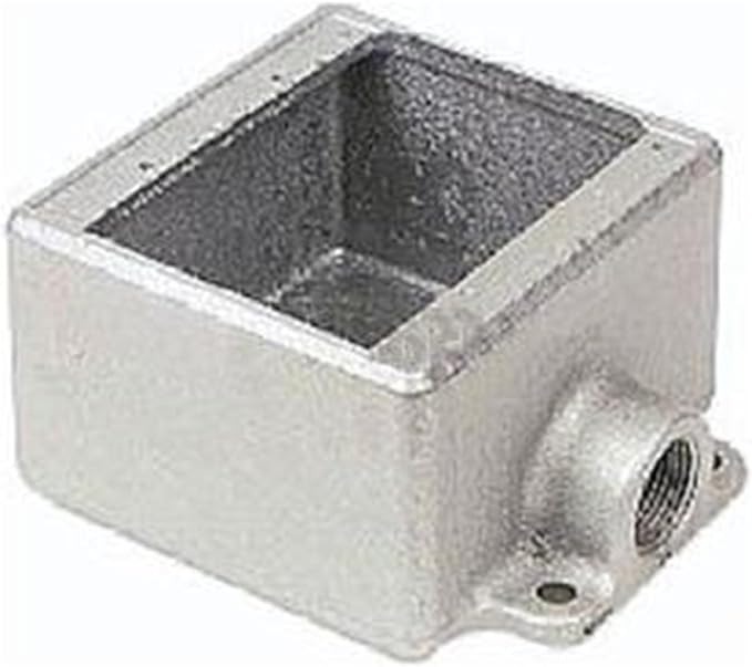 Crouse-Hinds FS32 Condulet Two Gang Cast Device Box, 1-Inch ...