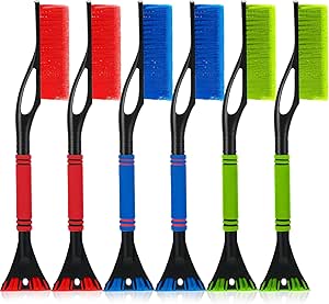 Amazon.com: Uiifan 6 Pcs 24" Snow Brush and Ice Scrapers for Car ...