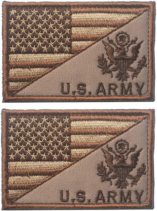 Amazon.com: U-LIAN 2 PCS USA Flag Patch Tactical Morale Patch ...