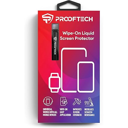 Amazon.com: ProofTech Liquid Glass Screen Protector for All Smartphones ...