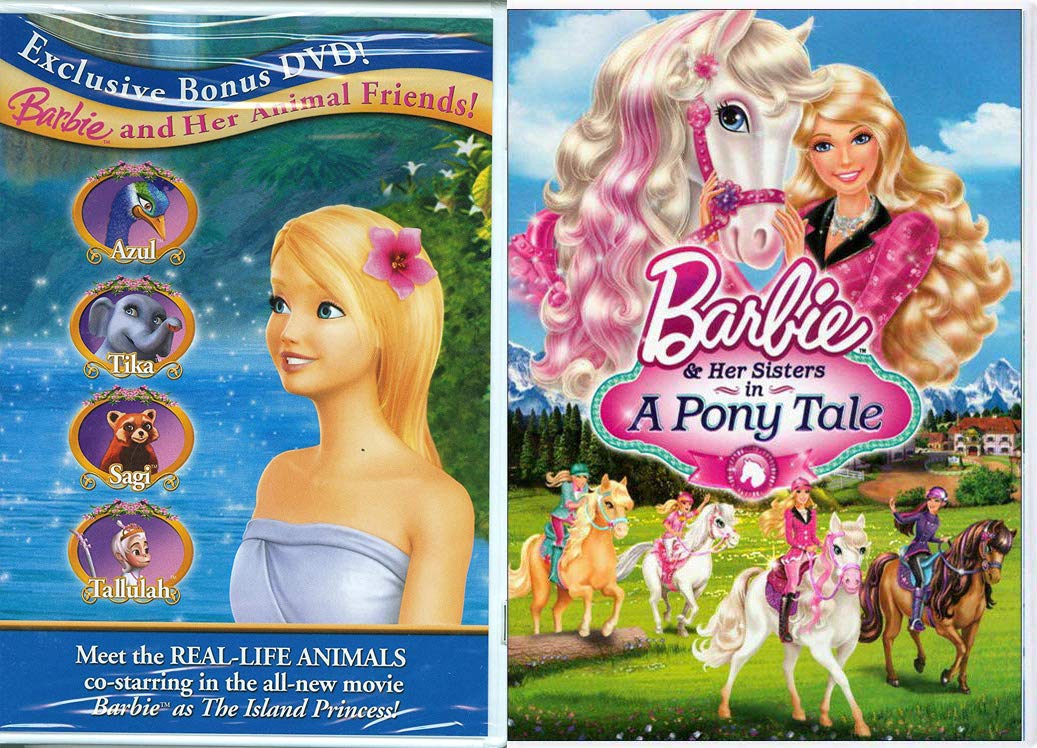 Amazon.com: Animals Friends Barbie Pony Tale & Her Sisters Cartoon ...