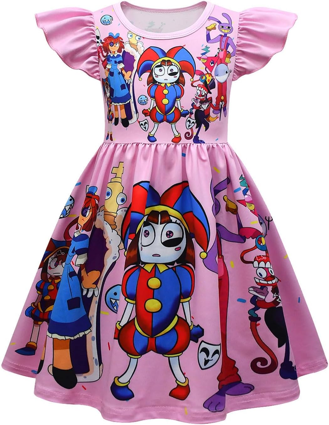 Amazon.com: HUKZIATU Circus Dress Girls Kids Circus Cartoon Outfits ...