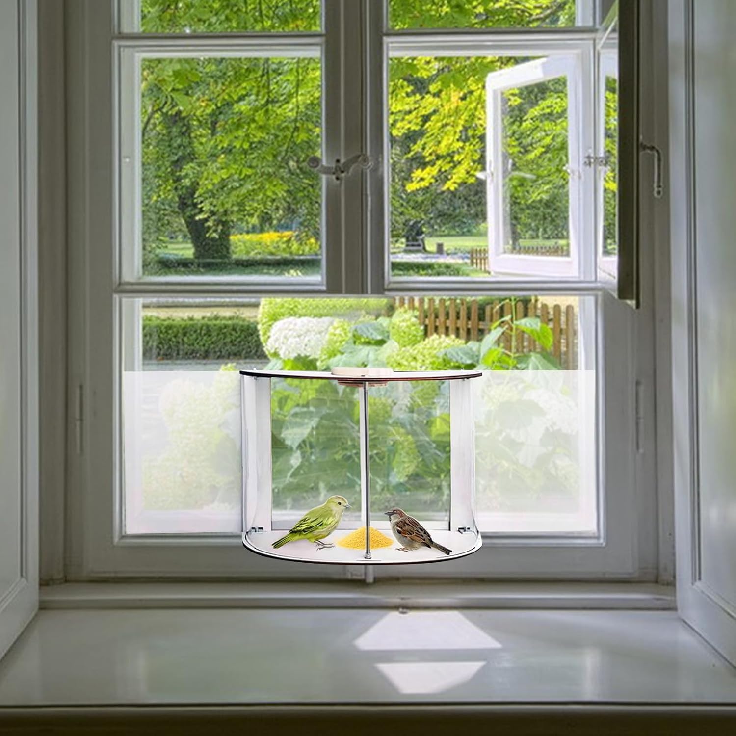 Amazon.com : Window Bird Feeder,180 Degree in Home View,Window Bird ...