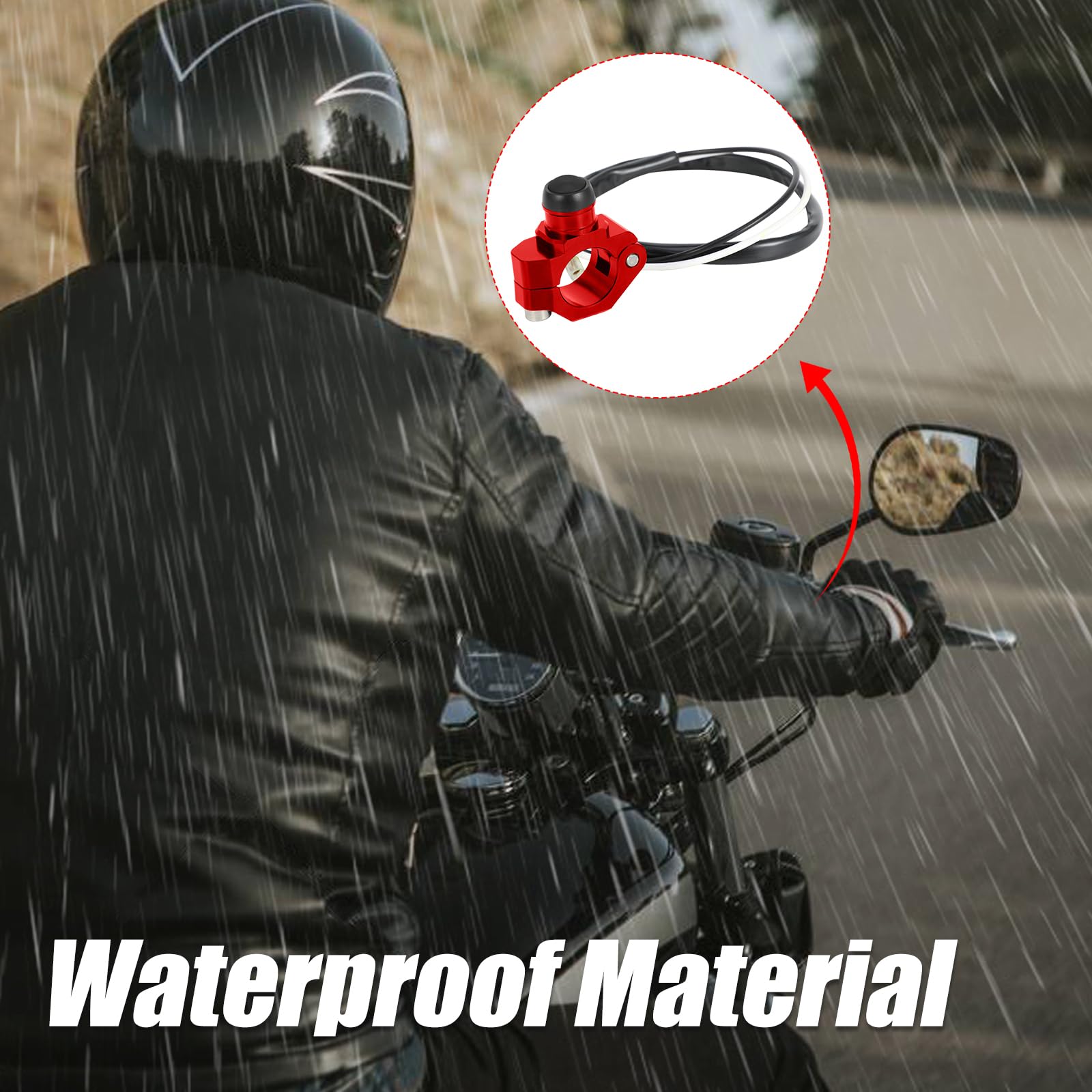 Snapklik.com : NACORE 22mm Motorcycle Engine Stop Start Kill Switch ...