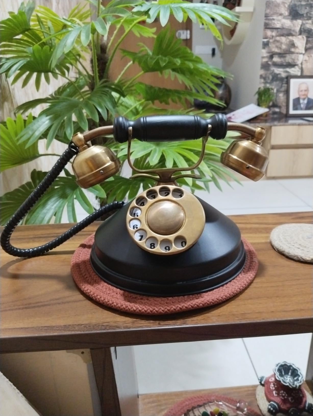 Vintage Decorative Telephone Made by Brass Antique Look Telephone Model ...