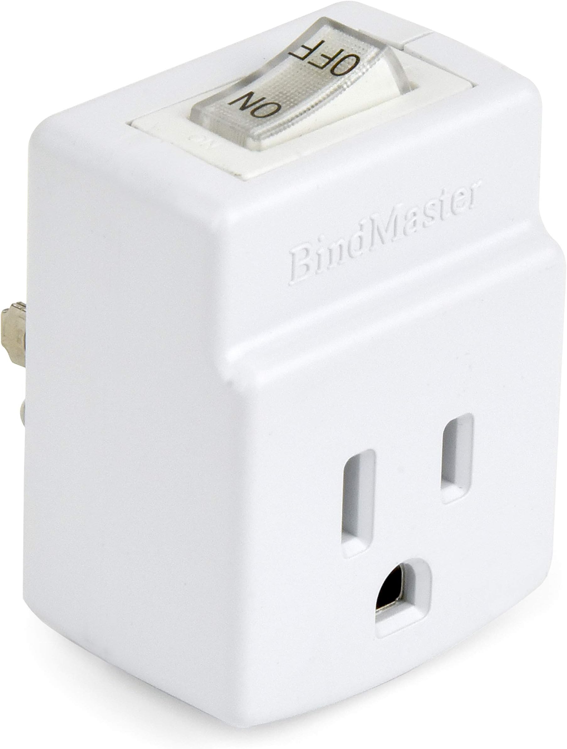 New! 3 Prong Grounded Single Port Power Adapter for Outlet with Orange ...